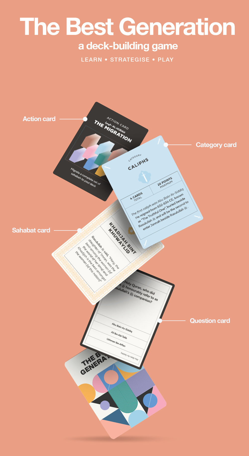 The Best Generation: An Islamic Card Game – Tarbiyah